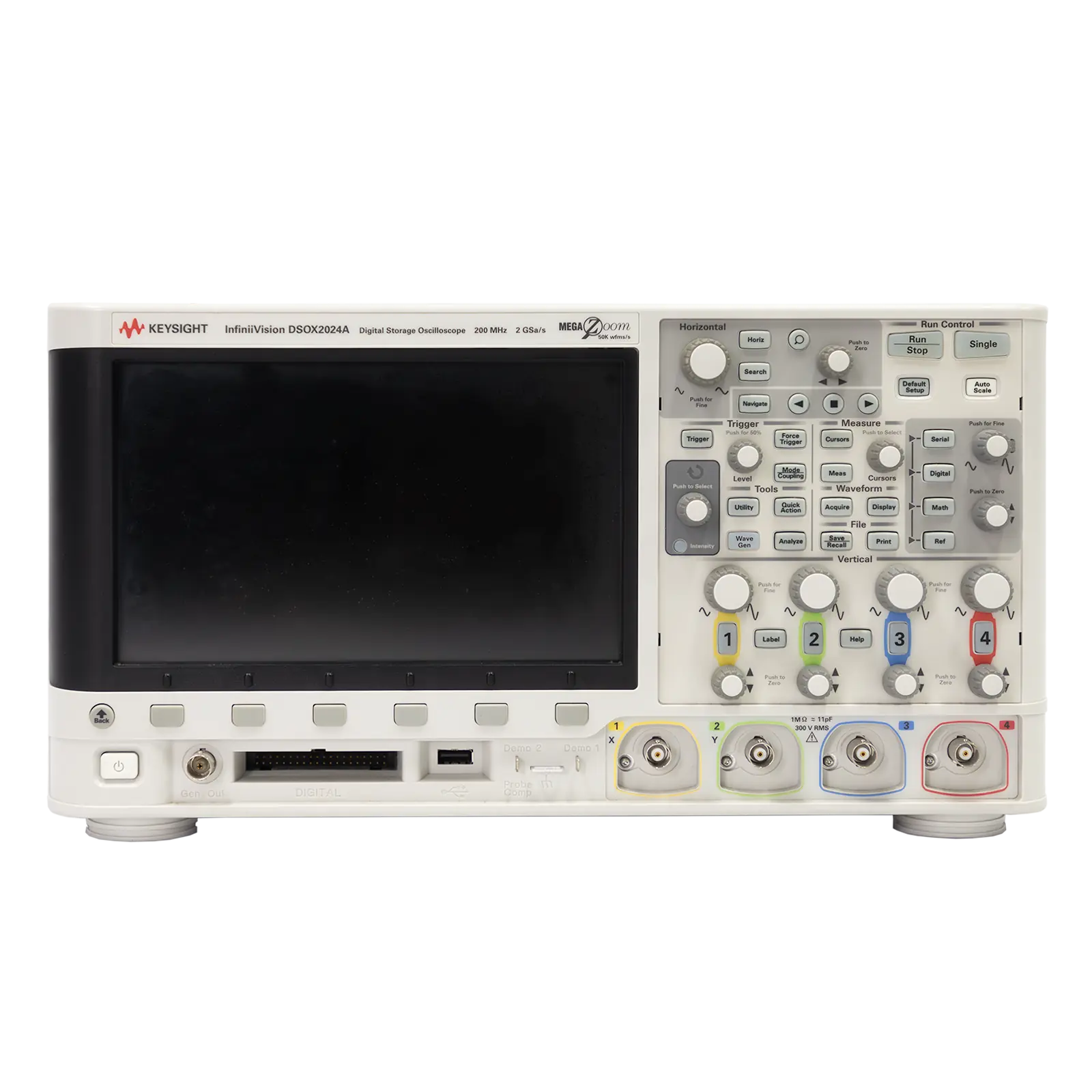 Keysight 示波器 DSOX2024A 200MHz | 全測儀器科技校正實驗室